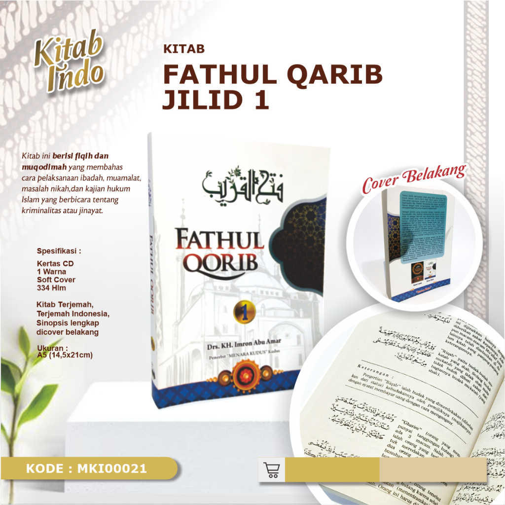 Jual Kitab Fathul Qorib Jilid 1- 2 Terjemah Indonesia | Shopee Indonesia