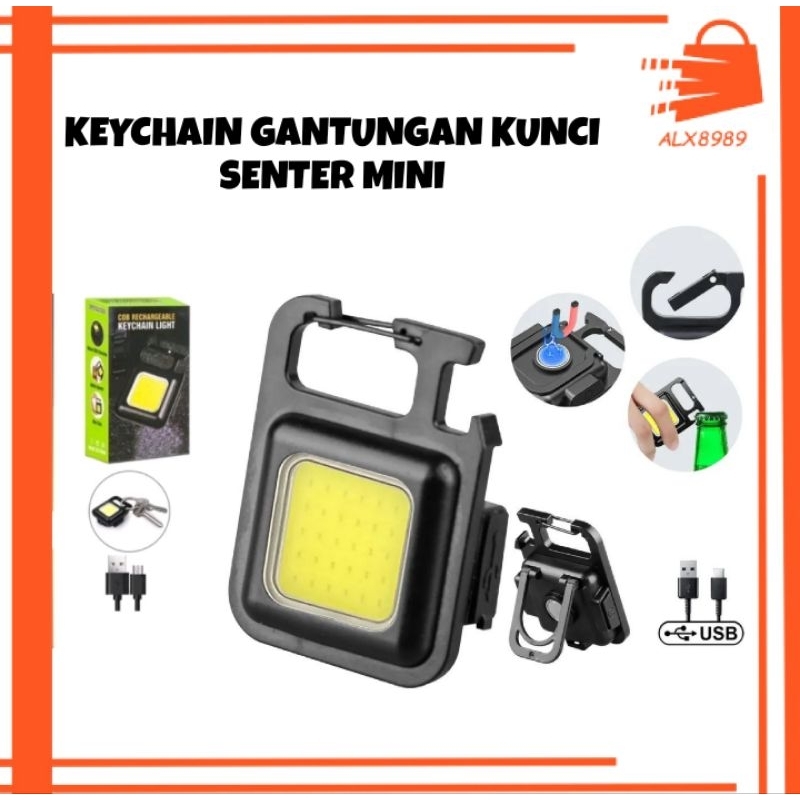 Jual KEYCHAIN LIGHT LAMPU SENTER MINI LED TAHAN AIR KEYCHAIN GANTUNGAN ...