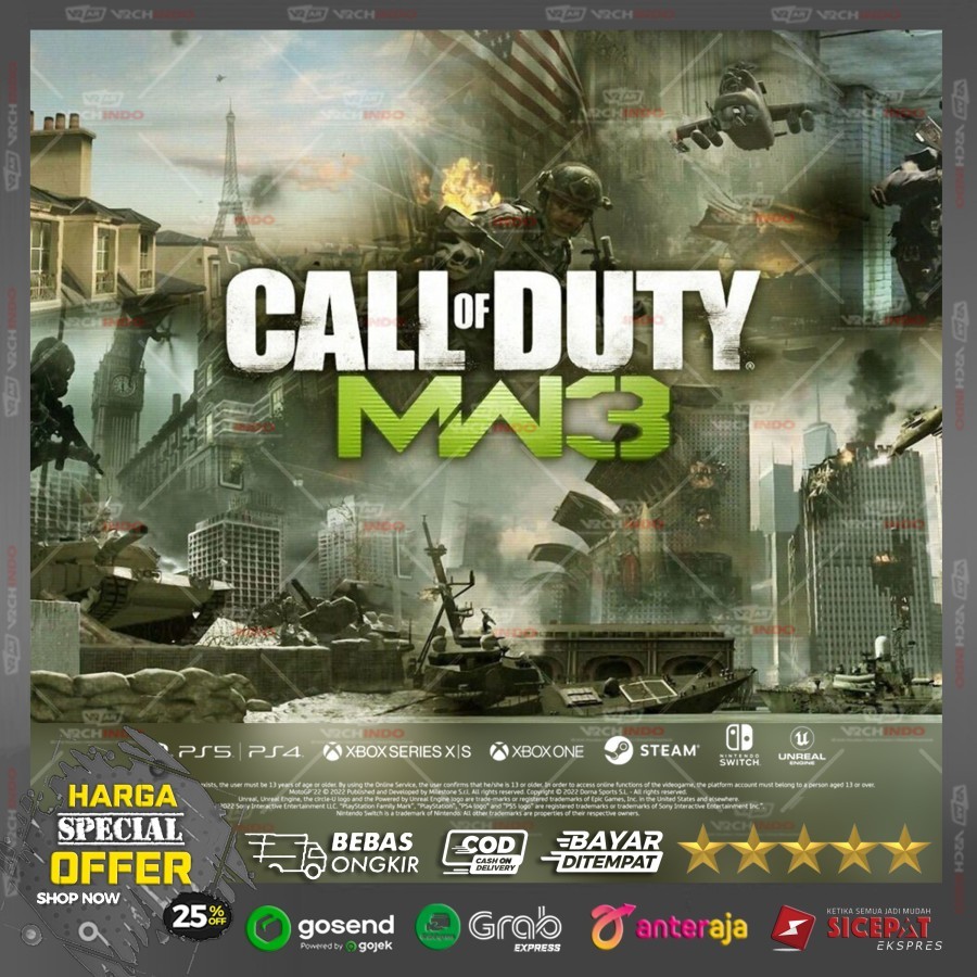 Jual Game Call of Duty Modern Warfare 3 | Games for PC Komputer Dekstop ...