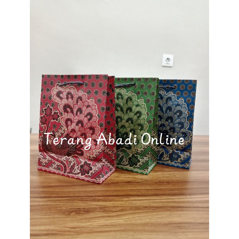 Jual Tas Batik 15x20x7/Tas Hampers/Tas Sovenir/Tas Oleh-oleh/Tas Kertas ...