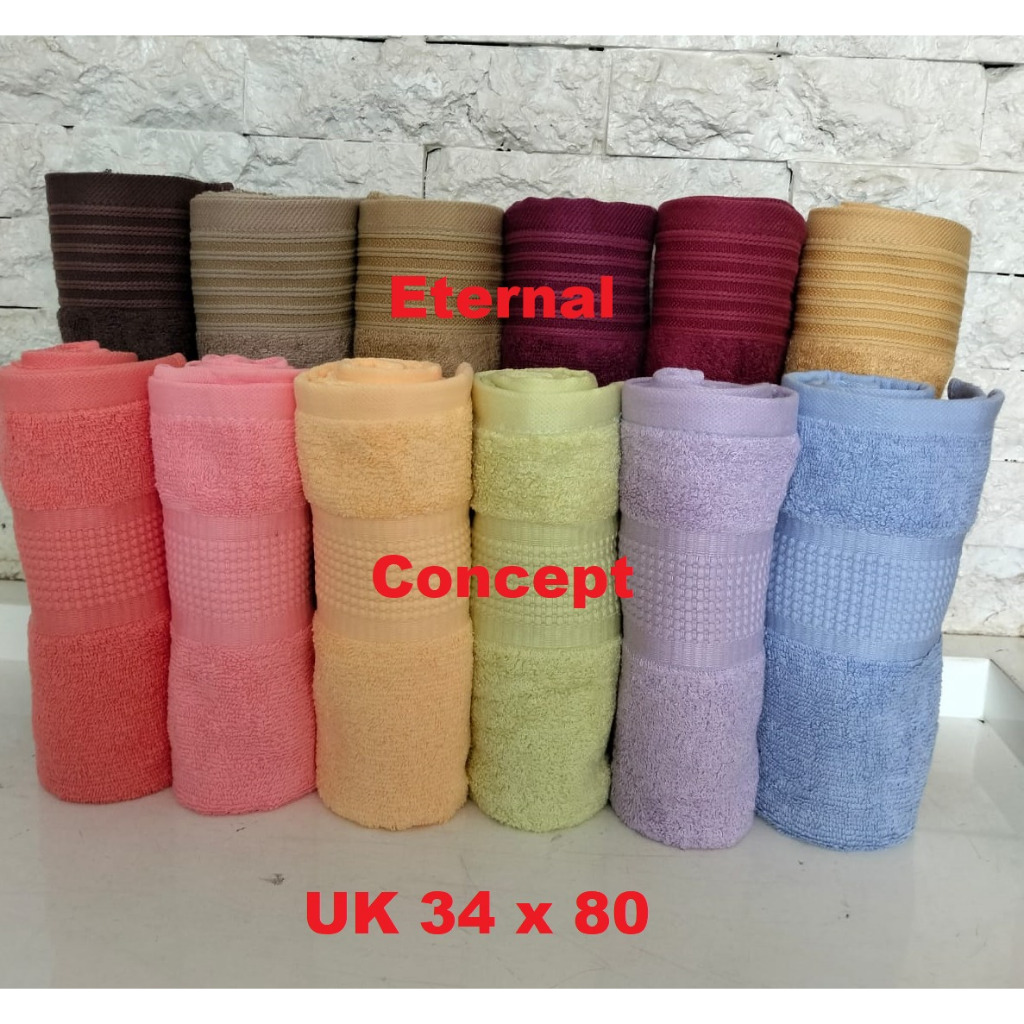 Jual Handuk kecil Terry Palmer Concept & Eternal grade b 34x80 | Shopee ...