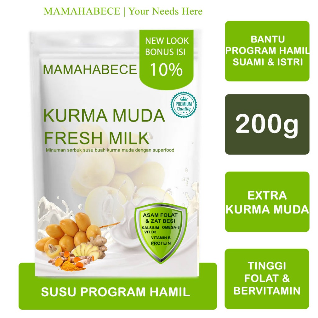 Jual Kurma Muda Untuk Promil Susu Promil Kurma Muda Susu Program Hamil ...