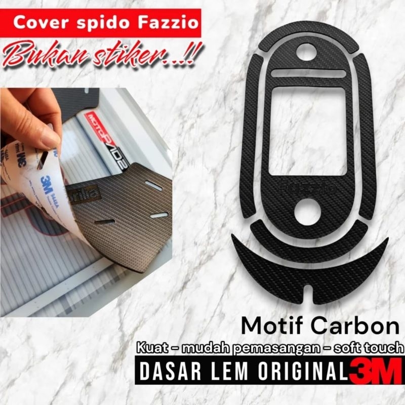 Jual Speedo Fazzio Cover Speedometer Yamaha Fazzio 125 Carbon Pattern ...
