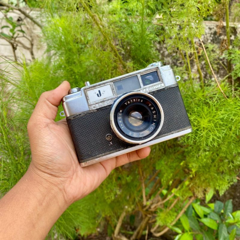 Jual Kamera Film Antik Vintage Analog Normal Yashica J Rangefinder Rare ...