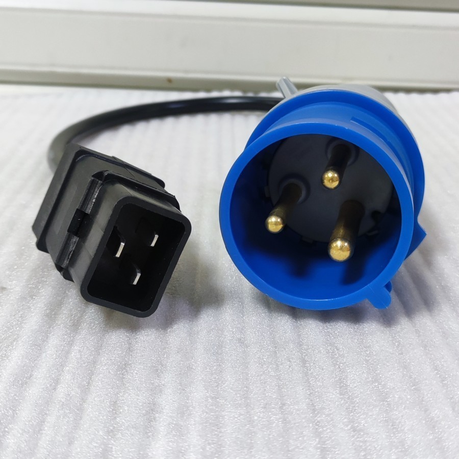 Jual kabel converter UPS c20 to legrand male 32A power cord 3x2.5mm ...
