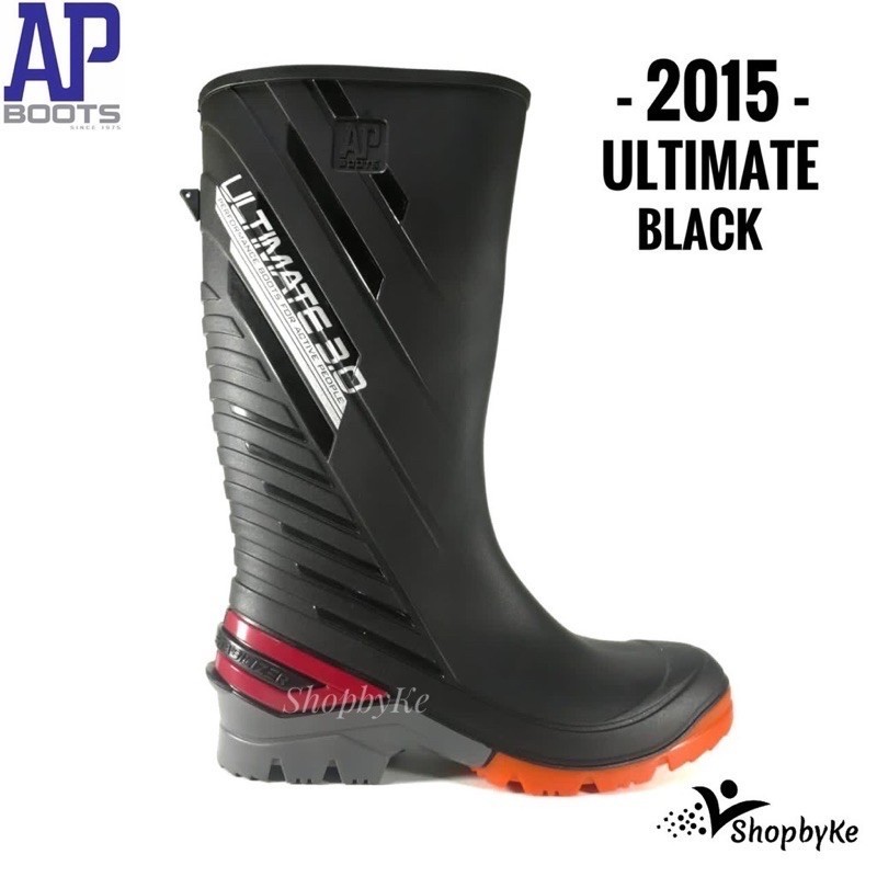 Jual [BISA COD] Sepatu Boots AP 2015 ULTIMATE Black 39-43 | Shopee ...