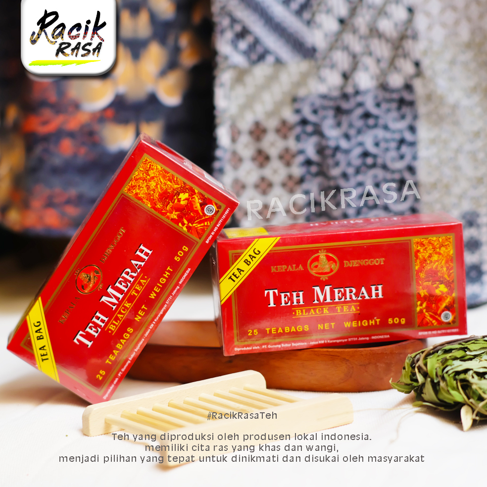 Jual RACIK RASA | TEH MERAH CELUP KEPALA DJENGGOT TEH WANGI MELATI ...