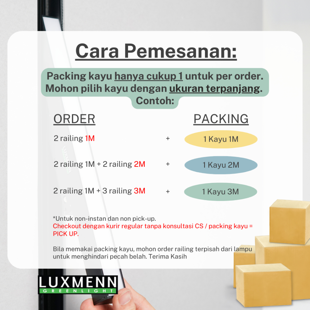 Jual LUXMENN LED Lampu Magnetic Track Light Railing Recessed Mounted ...