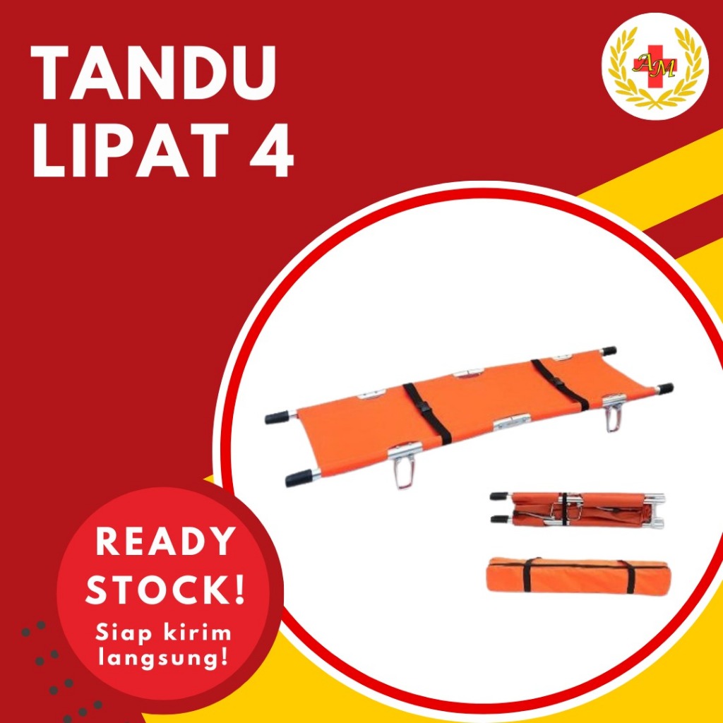 Jual Tandu Lipat 4 Stretcher Lipat 4 Alat P3K UKS Darurat | Shopee ...