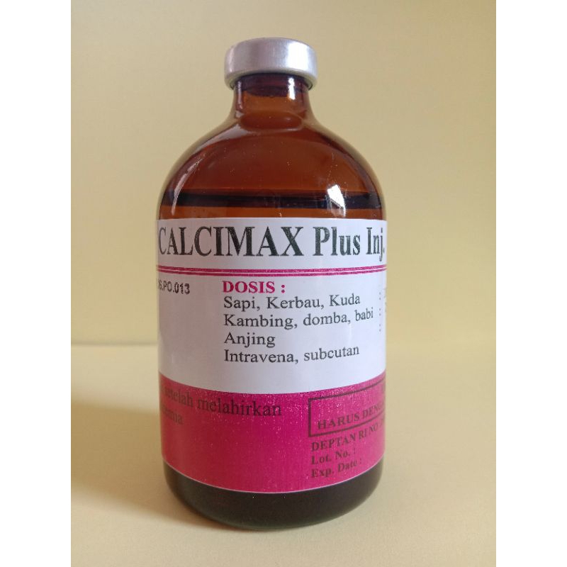 Jual CALCIMAX PLUS Inj @100 ml | Shopee Indonesia