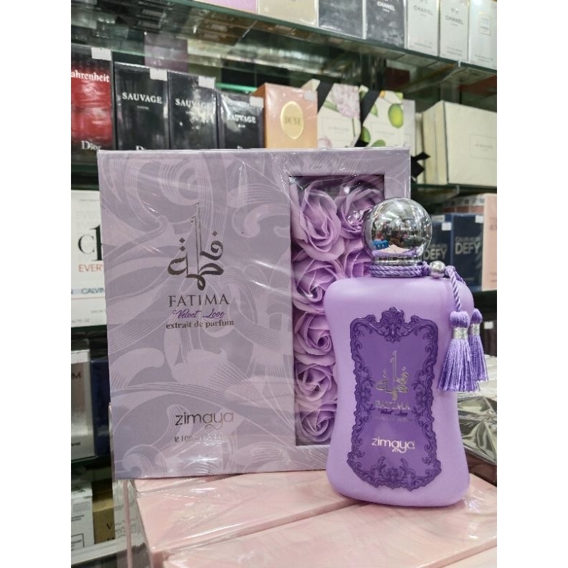 Jual ZIMAYA BY AFNAN FATIMA velvet love extrait de parfum 100ml ...