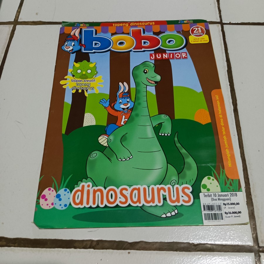 Jual Majalah Bobo Junior No.21 2018 | Shopee Indonesia