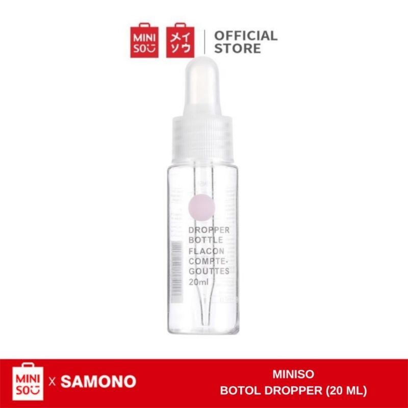 Jual MINISO BOTOL DROPPER 20ML | Shopee Indonesia