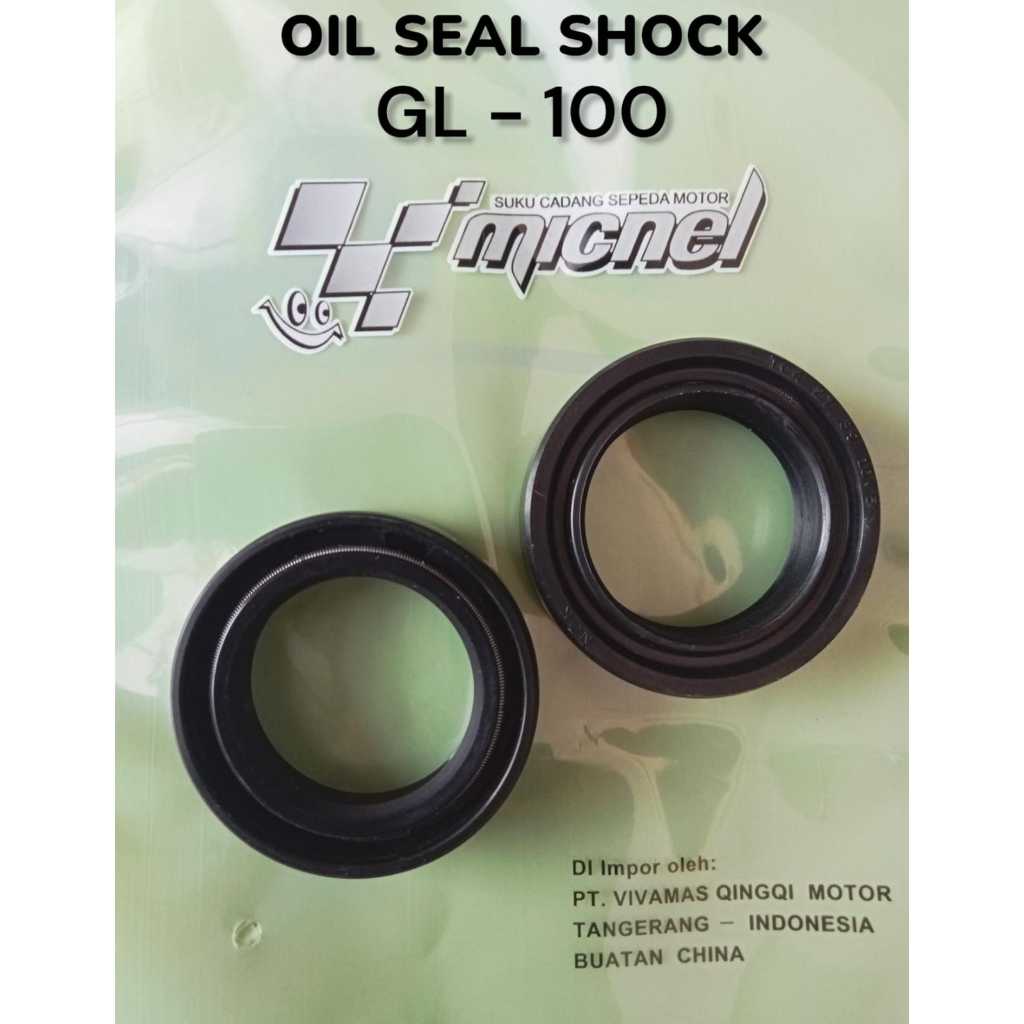 Jual Oil seal shock gl 100 merek micnel | Shopee Indonesia
