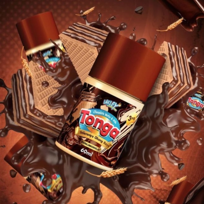 Jual LIQUID LAKLEY TONGA V3 60ML CHOCOLATE WAFER AND MILK | Shopee ...