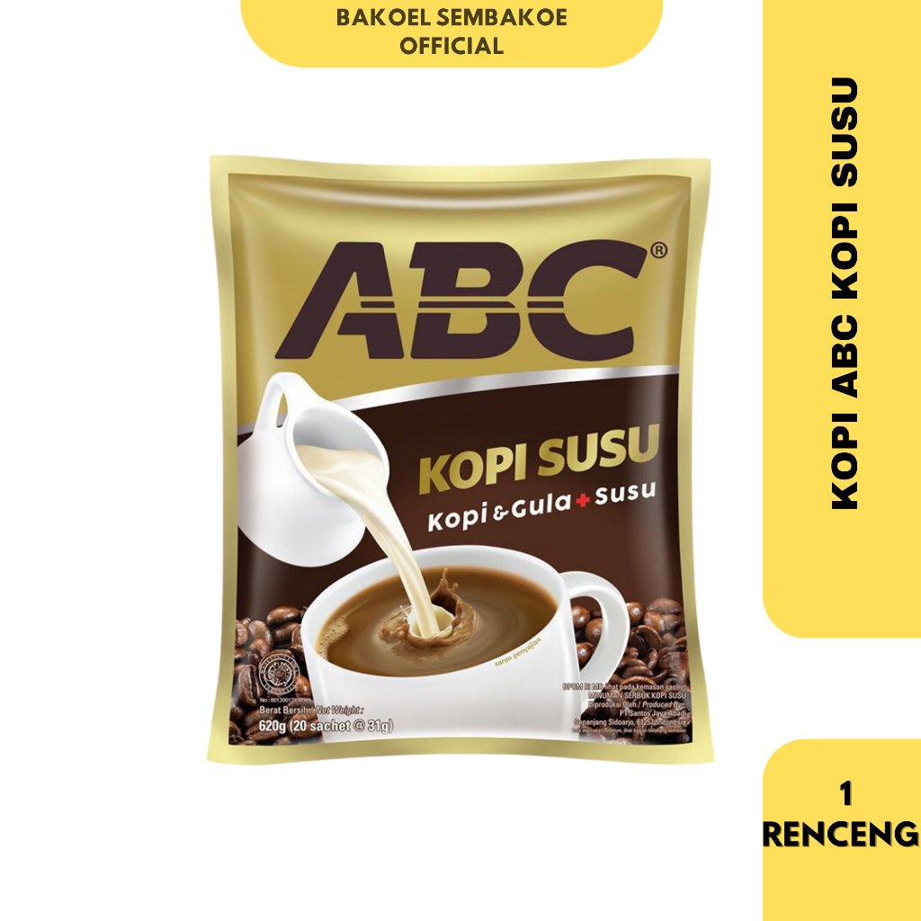 Jual KOPI ABC KOPI SUSU 10 SACHET | Shopee Indonesia