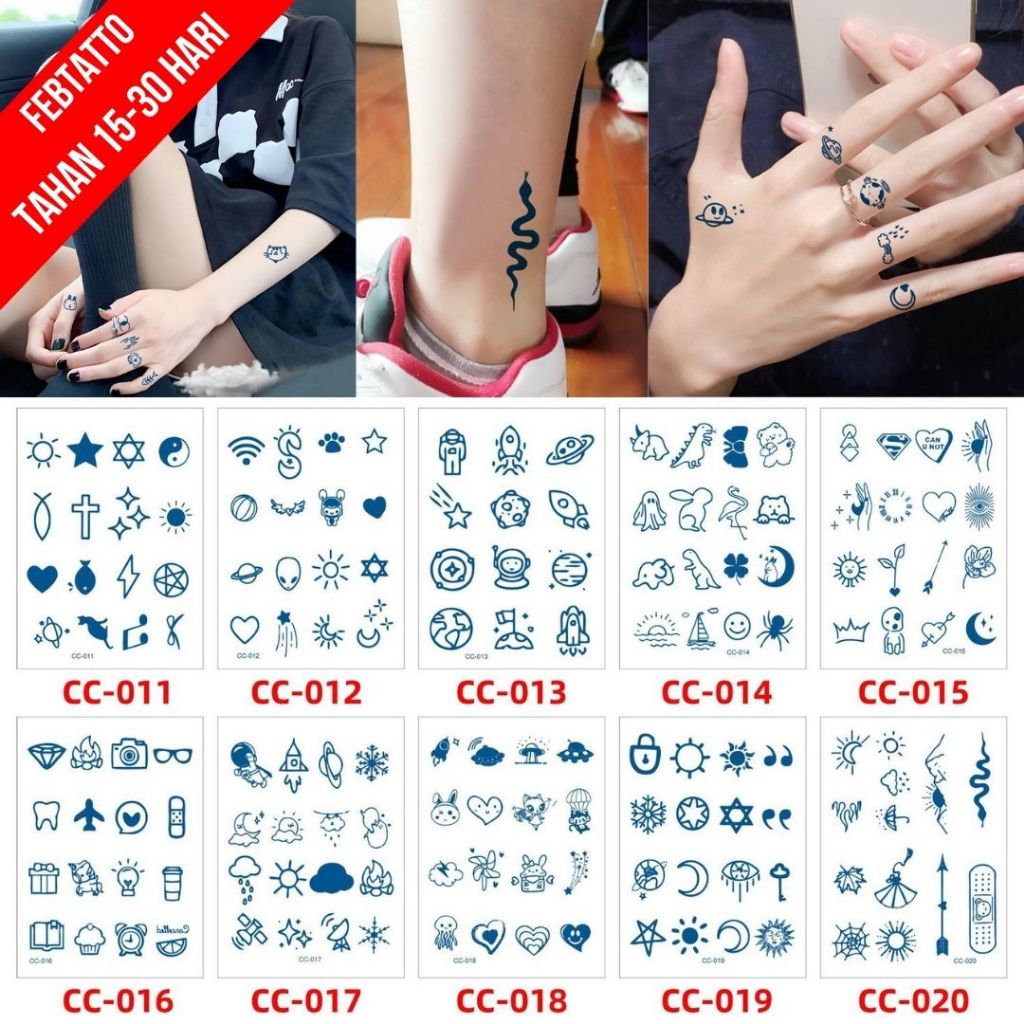 Jual FRUIT INK MINI Tato Jari Semi Pemanent Tahan 1 Bulan Ukuran 11x8cm ...