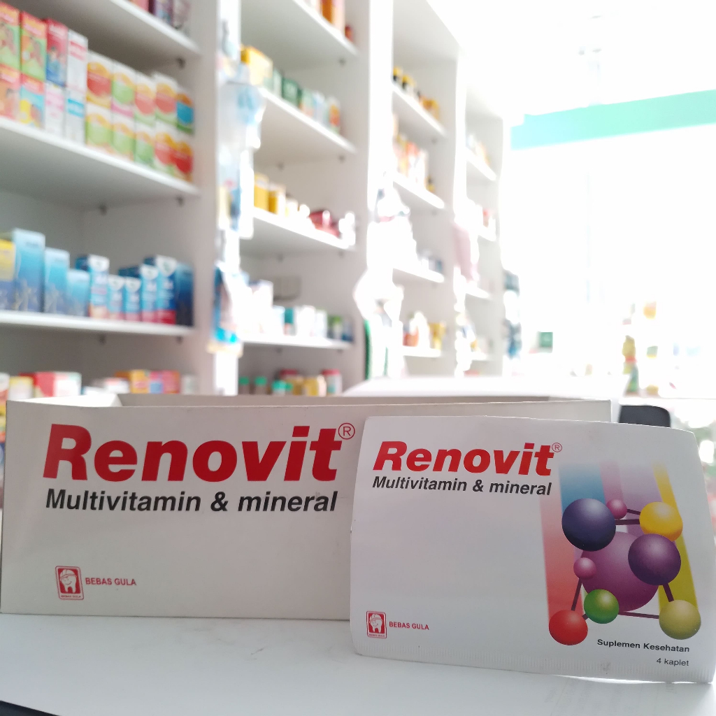 Jual Renovit 4 Kaplet | Shopee Indonesia