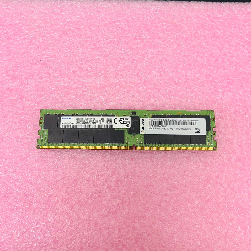 Jual Memory server DDR4 128GB Ddr4 3200AA FRU:02JK973 OPT 4X77A08636 ...
