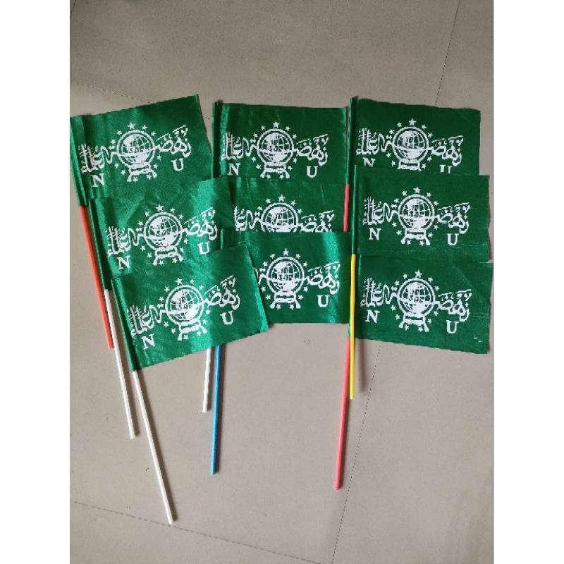 Jual Bendera Kain Stick Sedotan Bendera Sholawat NU Syeikher Mania ...