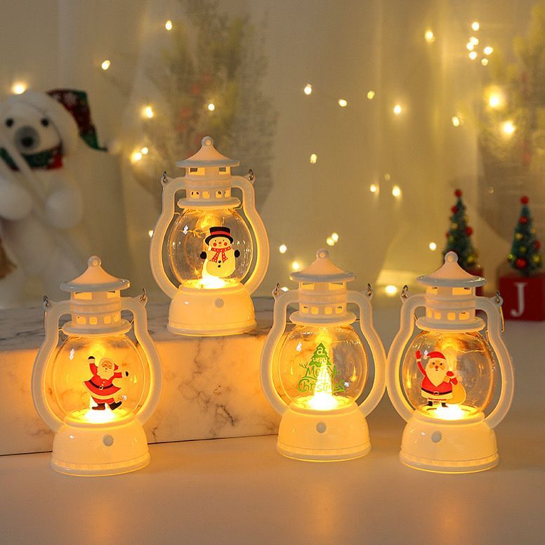 Jual [RANDOM] Lampu Lentera Natal Merry Christmas Mini /Dekorasi Led ...