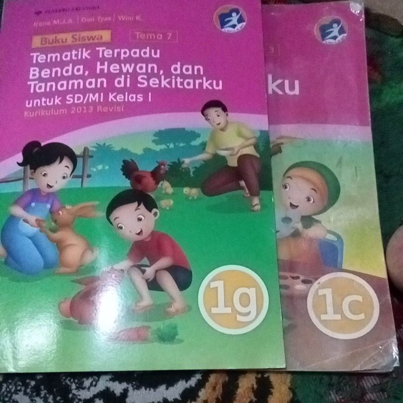 Jual buku siswa tematik terpadu tema 7 dan tema 3 | Shopee Indonesia