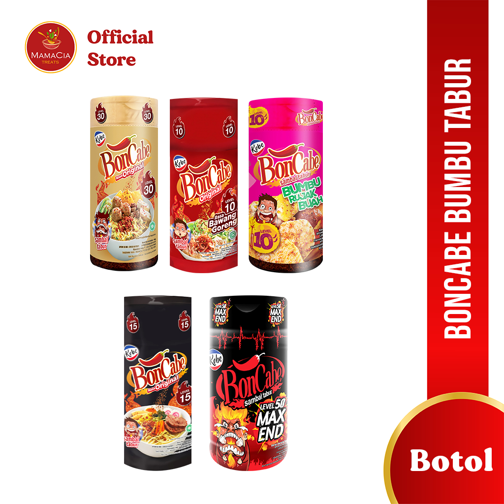 Jual Kobe Boncabe Sambal Tabur Botol Level 10 15 30 50 Cabe Tabur Bubuk ... Jual Kobe Boncabe Sambal Tabur Botol Level 10 15 30 50 Cabe Tabur Bubuk ...