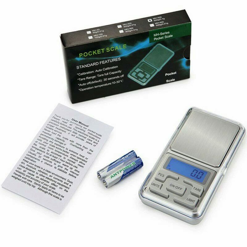 Jual Timbangan Emas Digital 500 g / Timbangan Emas Mini / Pocket Scale ...