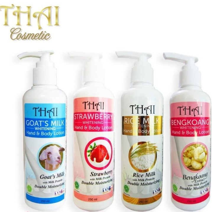 Jual Thai Goats Milk Hand Body Lotion 250ml THAI Goats Milk Body Lotion ...