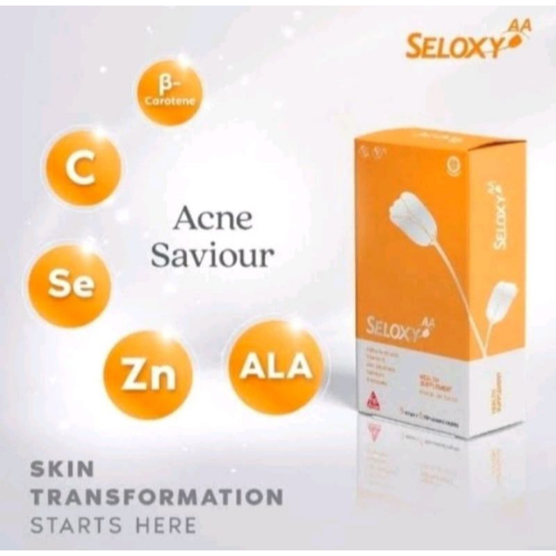 Jual Seloxy AA Box 30 Kaplet Original - Antioksidan - Vitamin Kesehatan ...