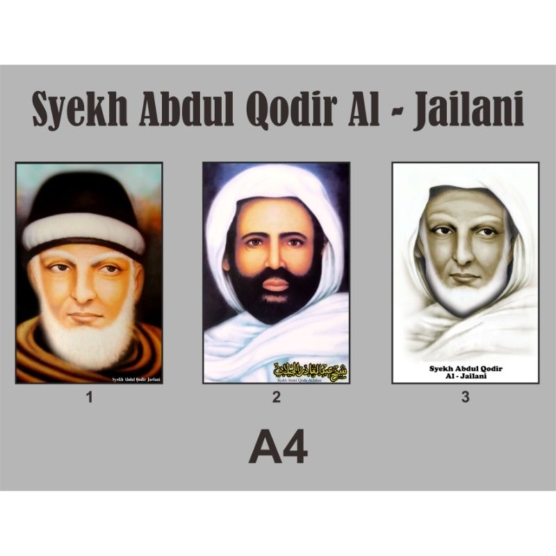 Jual Poster Syekh Abdul Qodir Al-Jailani (A4) | Shopee Indonesia