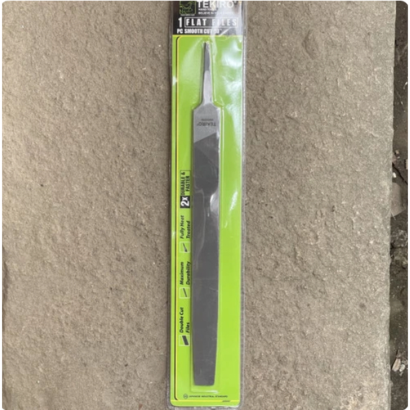 Jual TEKIRO Kikir Plat 10" Besi Halus Flat Files 10 Inch Smooth Tekiro ...
