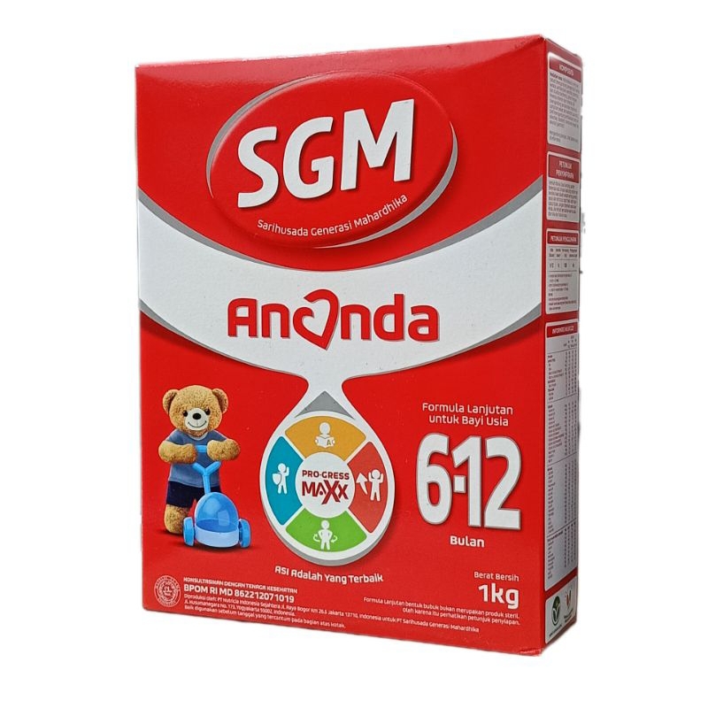 Jual SGM ANANDA 2 (6-12 BULAN) 1000gr | Shopee Indonesia