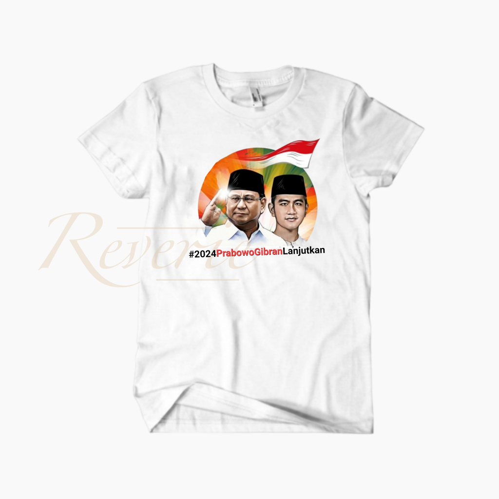 Jual KAOS TSHIRT 2024 PRABOWO GIBRAN LANJUTKAN BAJU SERAGAM PEMILU ... Jual KAOS TSHIRT 2024 PRABOWO GIBRAN LANJUTKAN BAJU SERAGAM PEMILU ...