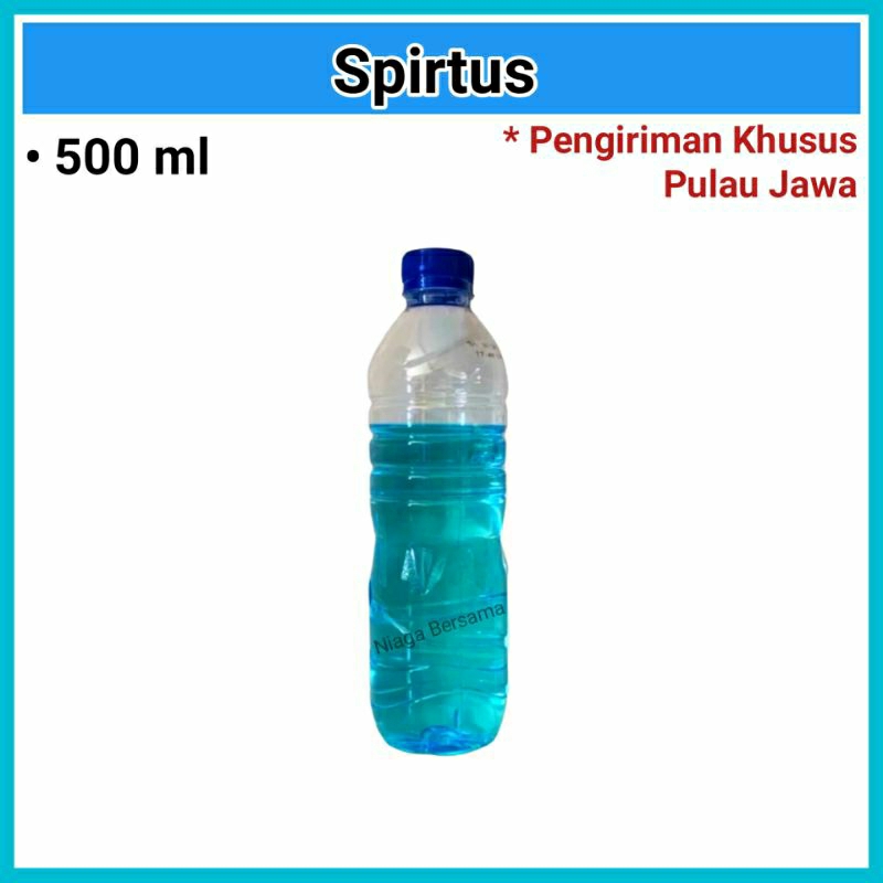 Jual Spirtus Pelarut 500 ml Biru TOP SP Kemasan Botol | Shopee Indonesia