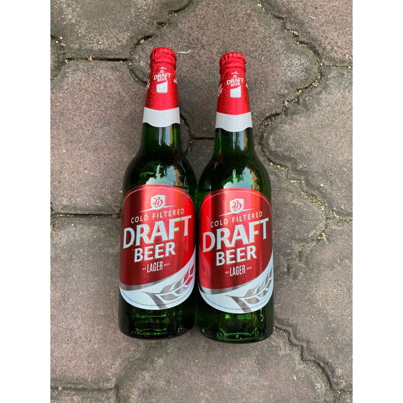 Jual Paket setengah box bir draft (beer) 620ml isi 6 botol | Shopee Indonesia