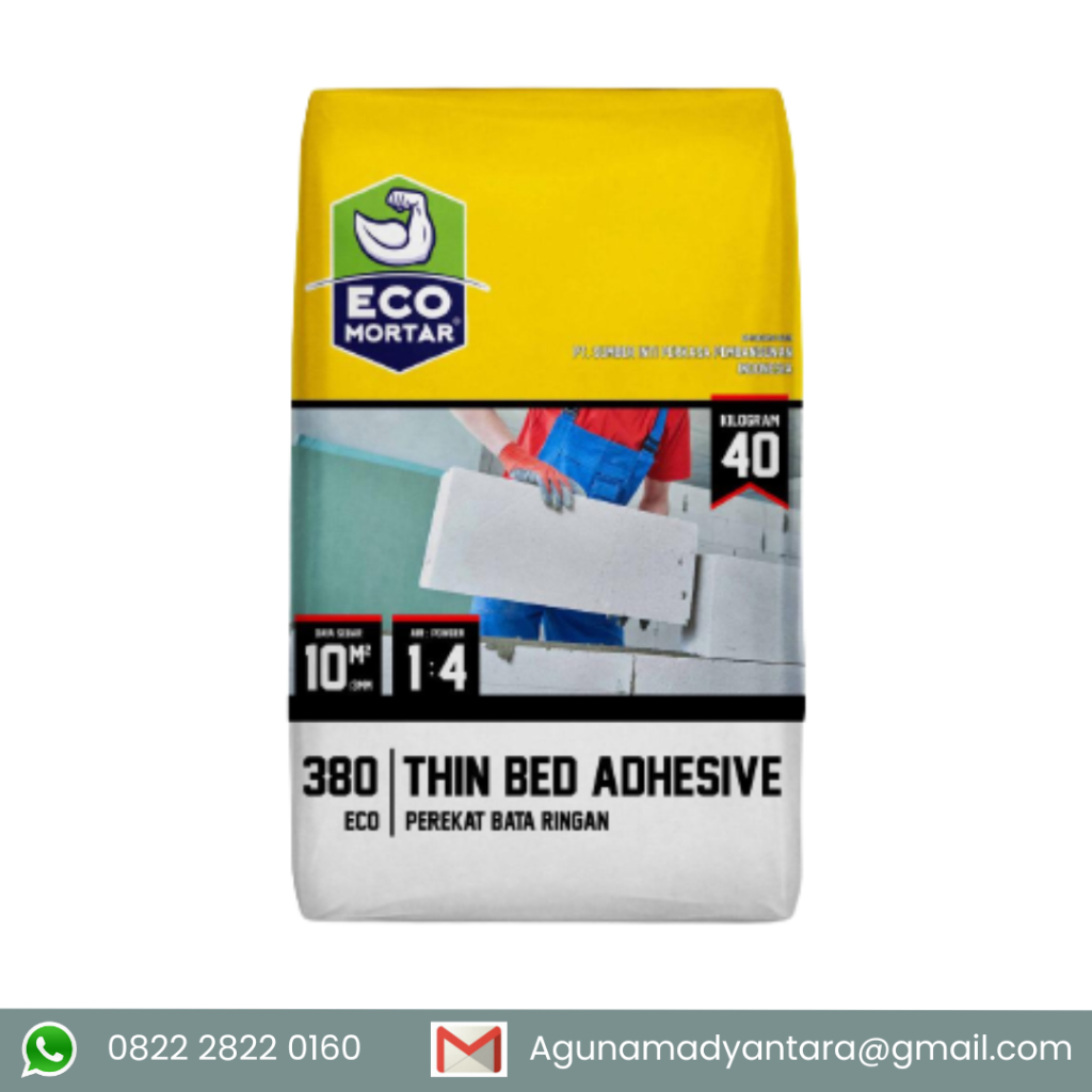 Jual SEMEN ECO MORTAR PEREKAT BATA RINGAN | Shopee Indonesia