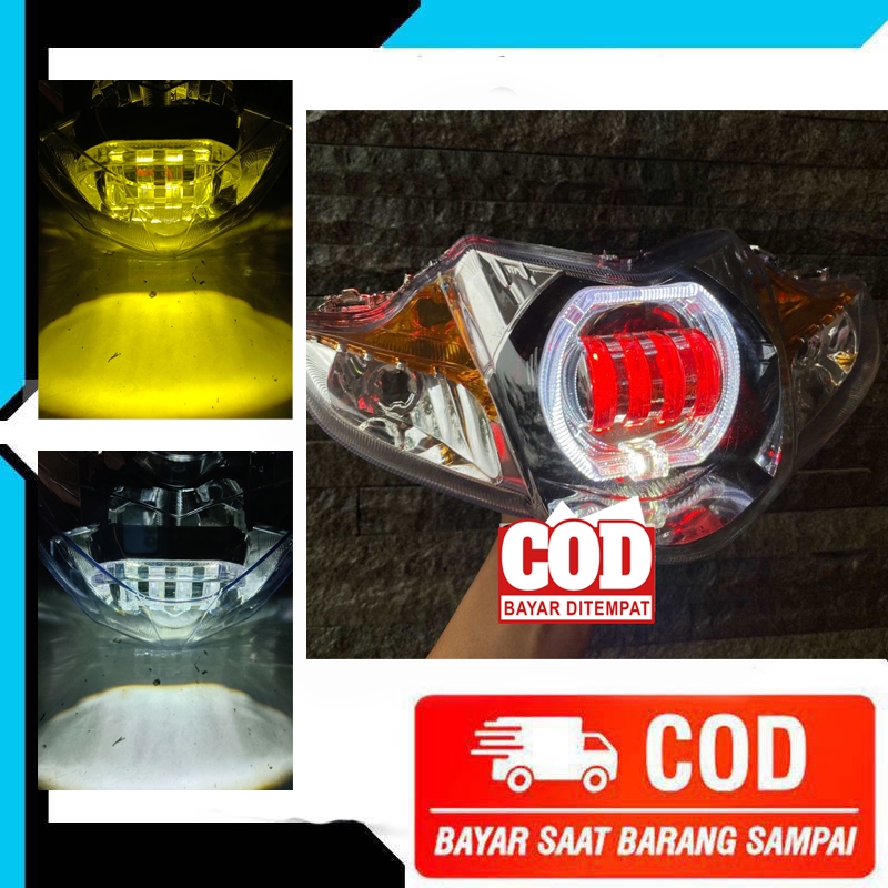 Jual LAMPU DAYMAKER BILED REVO ABSOLUTE ABS 1 SET LENGKAP RETROFIT ...