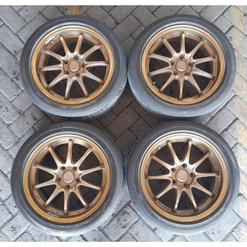 Jual VELG MOBIL SEKEN RAYS MODEL CE28 RING 17X7,5 BAUT 5X114 ÷BAN ...