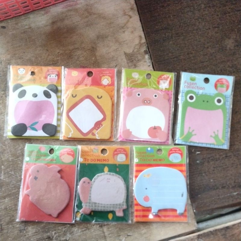 Jual (1pcs) Sticky Notes motif hewan | Shopee Indonesia