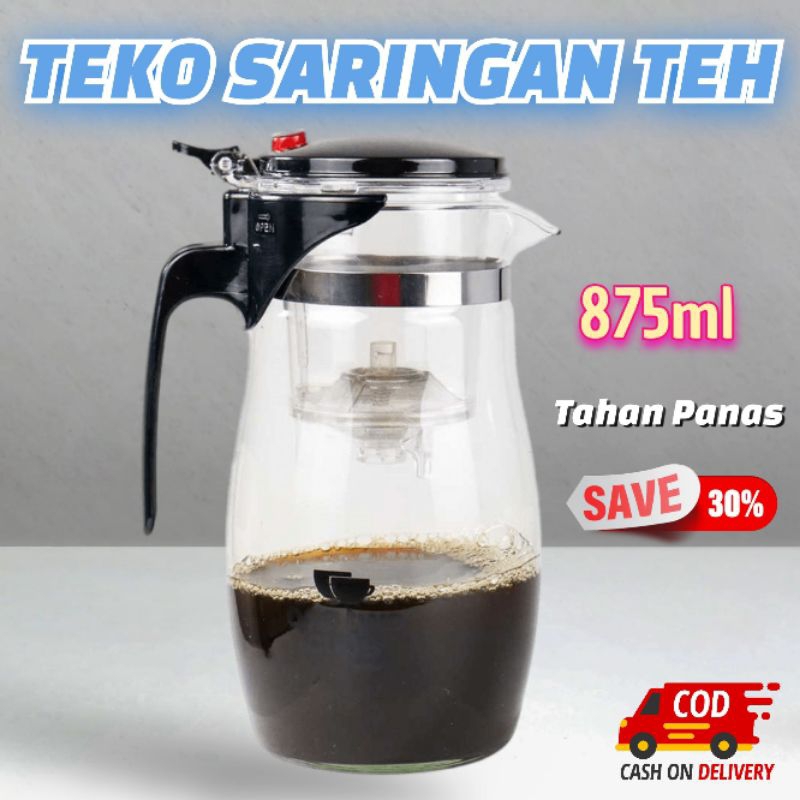 Jual Teko Teh Kopi Saringan Tahan Panas Besar / Teko Pitcher Teh ...