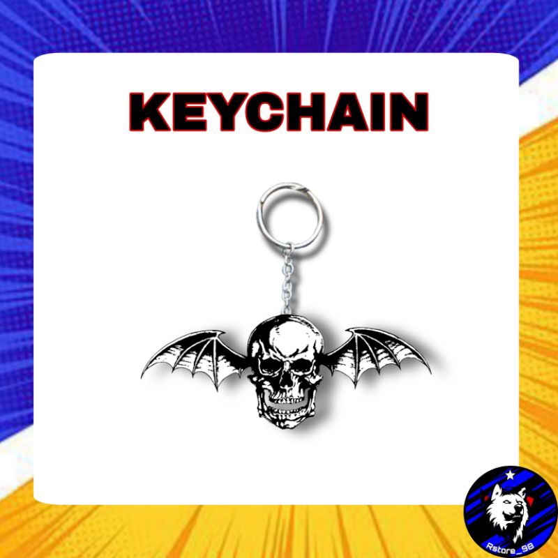 Jual KEYCHAIN GANTUNGAN KUNCI AVENGED SEVENFOLD AKRILIK | Shopee Indonesia