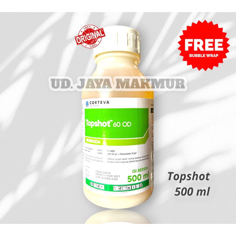 Jual TOPSHOT 500 ML/ OBAT HERBISIDA / OBAT RUMPUT UNTUK PADI / GULMA ...