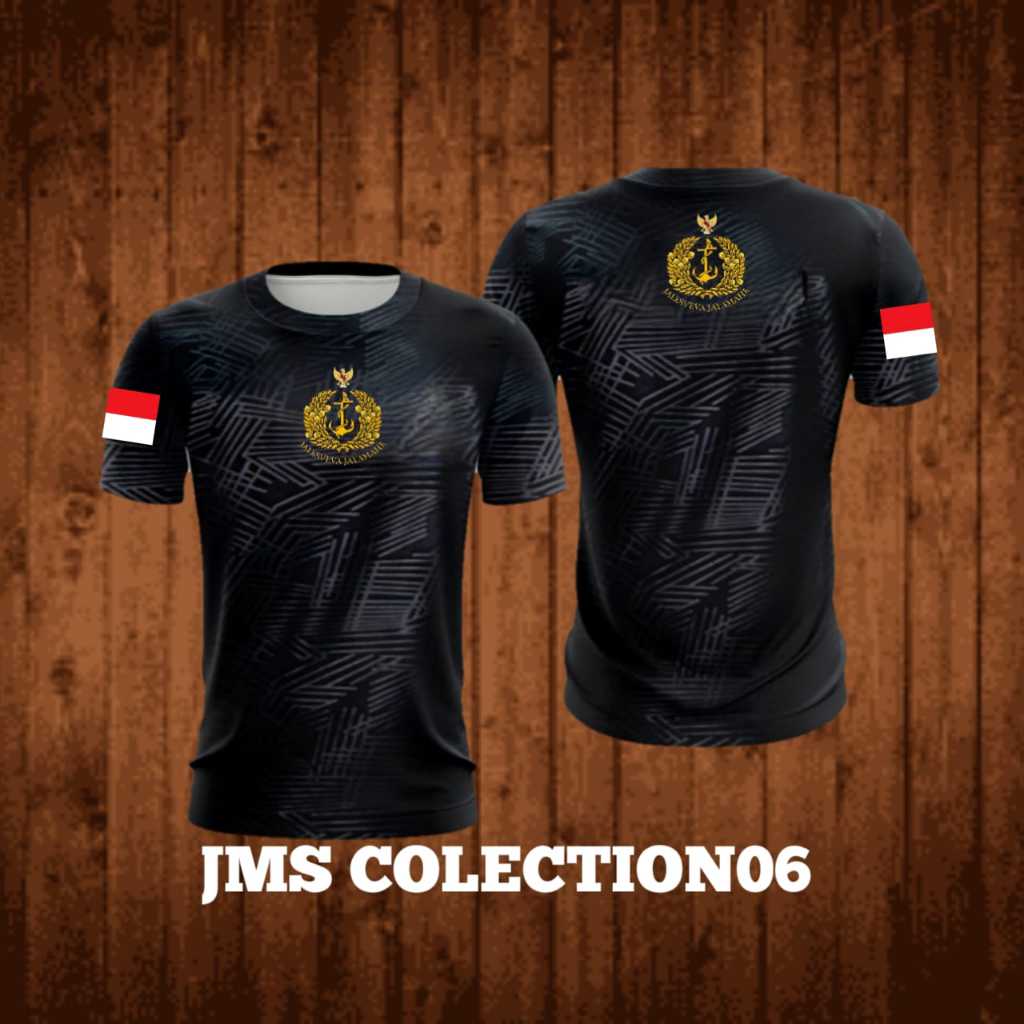 Jual kaos tni al / baju kaos tni al logo depan belakang / baju kaos dryfit jersey tni al / kaos ...