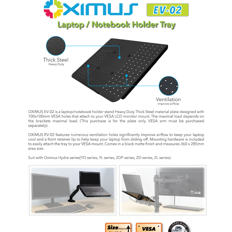 Jual Bracket Jepit Meja TV Monitor LED LCD pegas/ Gas Spring 13-27 ...