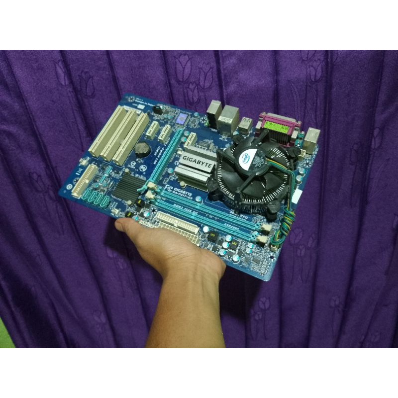 Jual Paket Mobo Motherboard Gygabyte G41 DDR3 LGA 775 PROSESOR DUAL ...