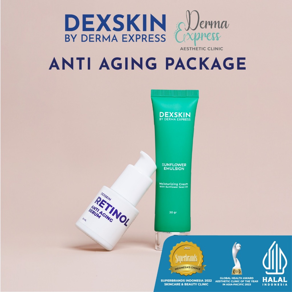 Jual Derma Express Anti Aging Solutions Package | Shopee Indonesia