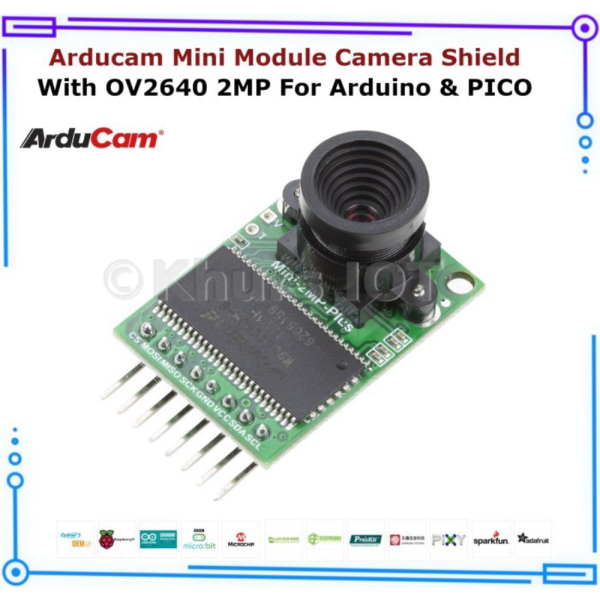 Jual Arducam Mini Camera Shield OV2640 2MP For Arduino Raspberry Pi ...