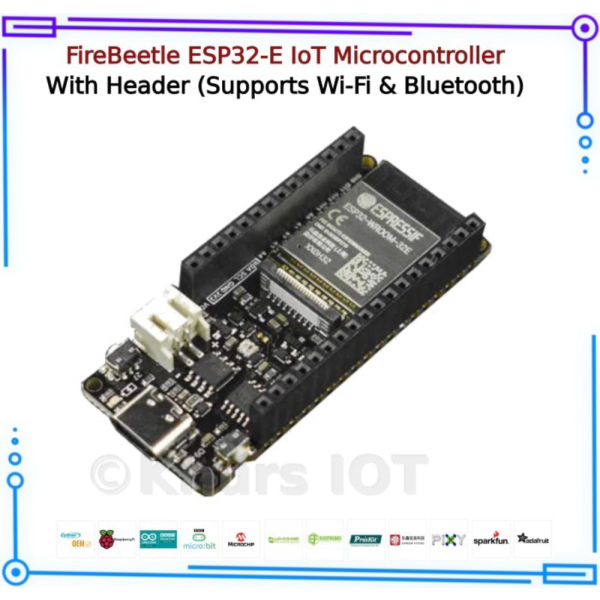 Jual FireBeetle ESP32 E IoT Microcontroller with header - Wi-Fi ...