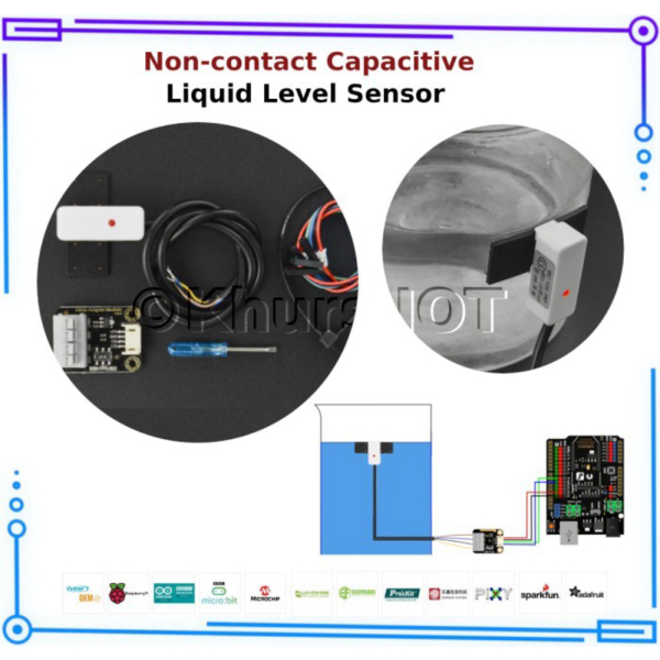 Jual DFRobot : Non contact Capacitive Liquid Level Sensor Limited | Shopee Indonesia